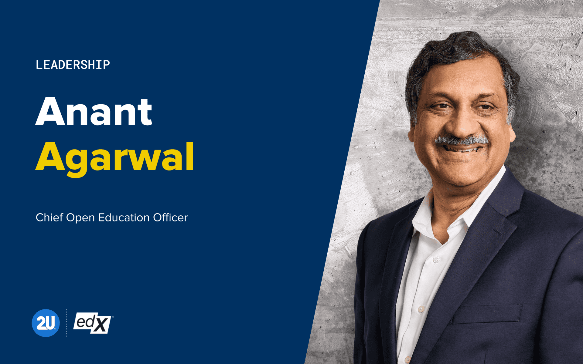 Anant Agarwal | Leadership | 2U, Inc. | 2U