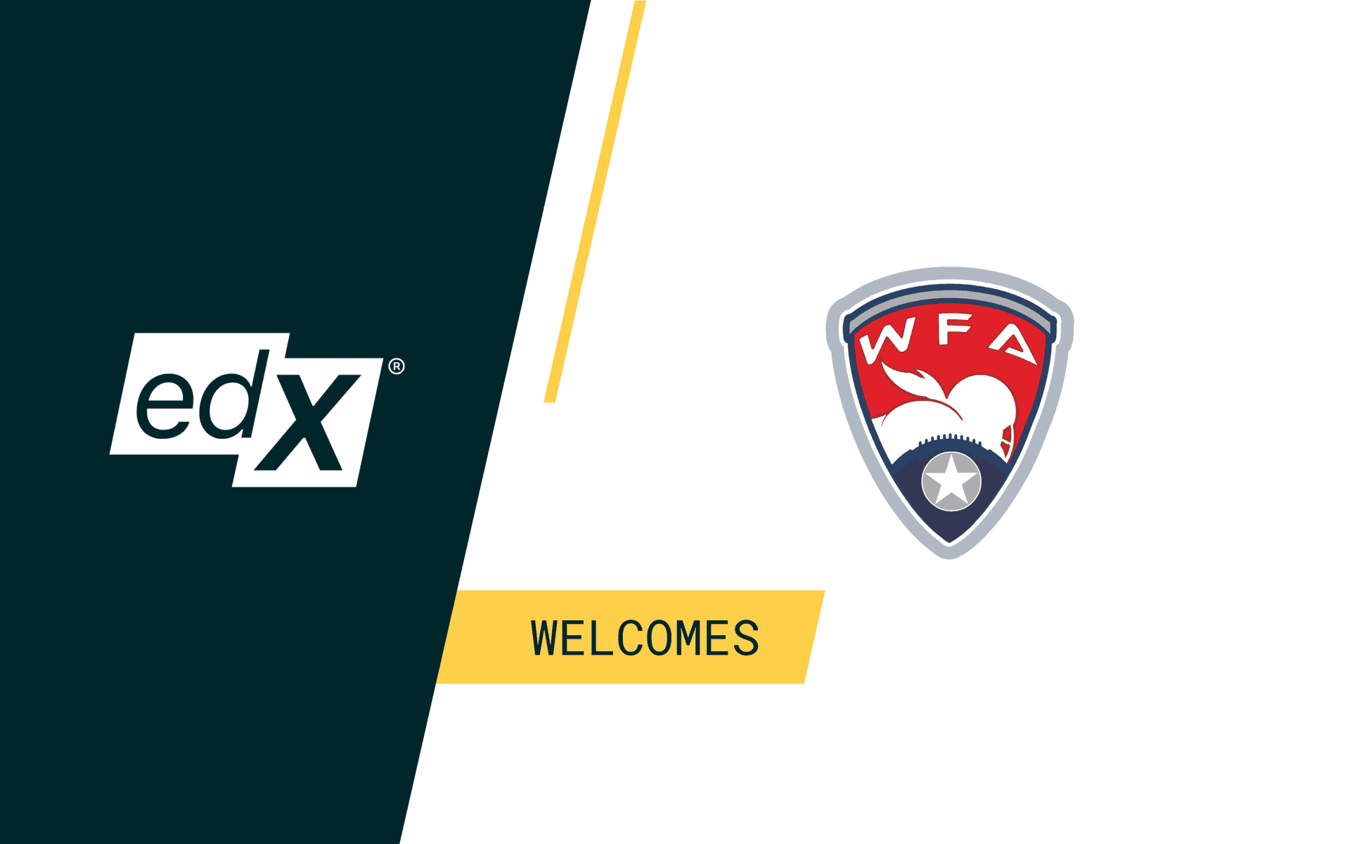 Women's Football Alliance + edX Partnership | Press Release | 2U