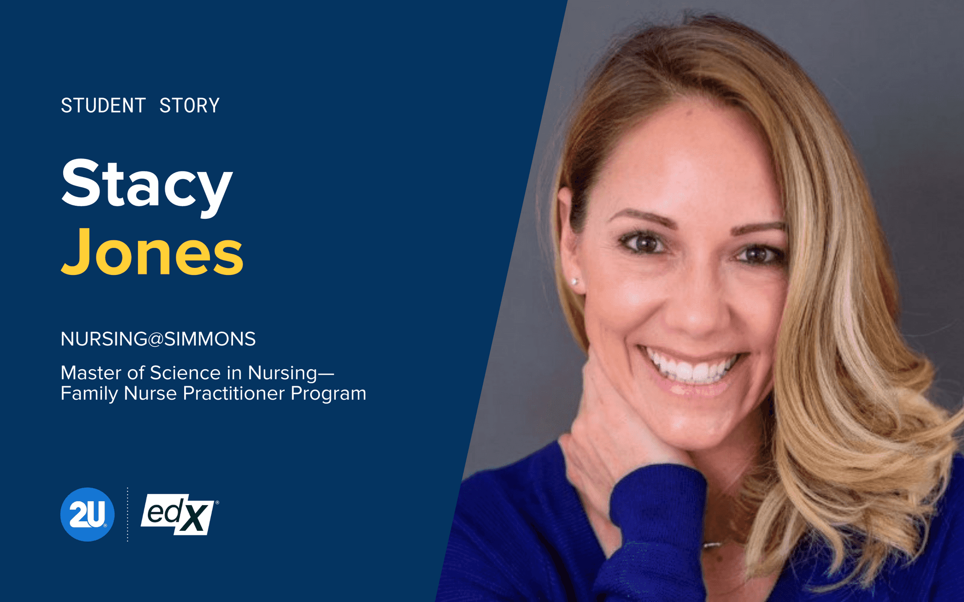 Stacy Jones | Nursing@Simmons | Student Story | 2U, Inc. | 2U
